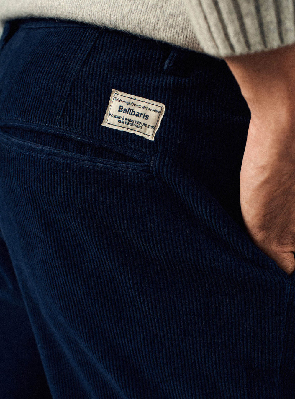 Chino homme Axel Navy | Balibaris